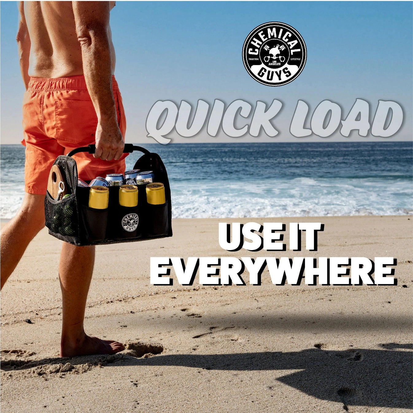 Quick Load Carrying Caddy & Storage Organizer - Chemical Guys