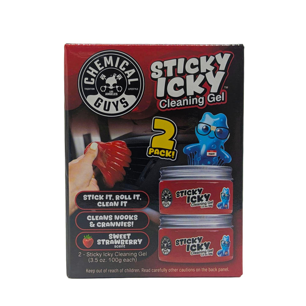 Sticky Icky Car Cleaning Gel 2 Pack - Fun, Reusable | Chemical Guys