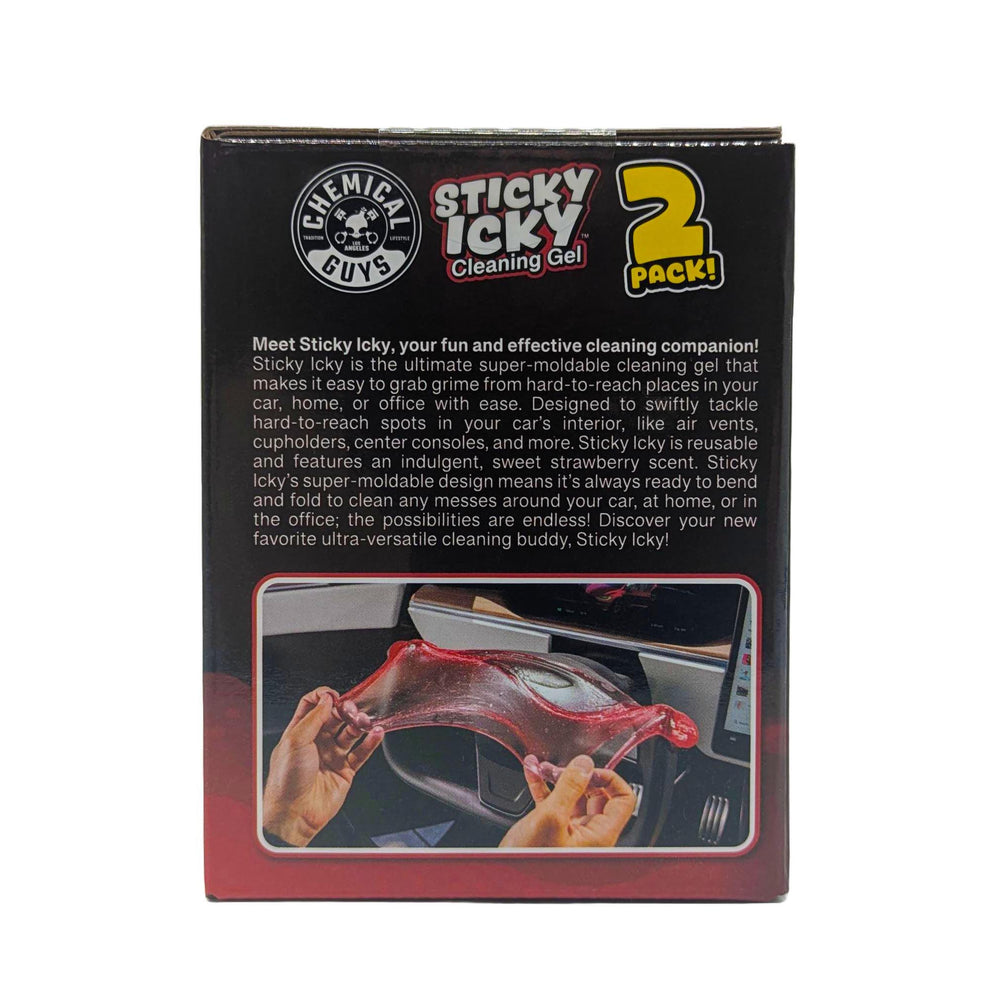 Sticky Icky Car Cleaning Gel 2 Pack - Fun, Reusable | Chemical Guys
